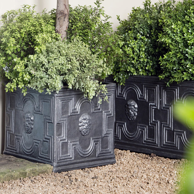 Faux Lead Planters - Premium Handmade Garden Containers | Verti Green