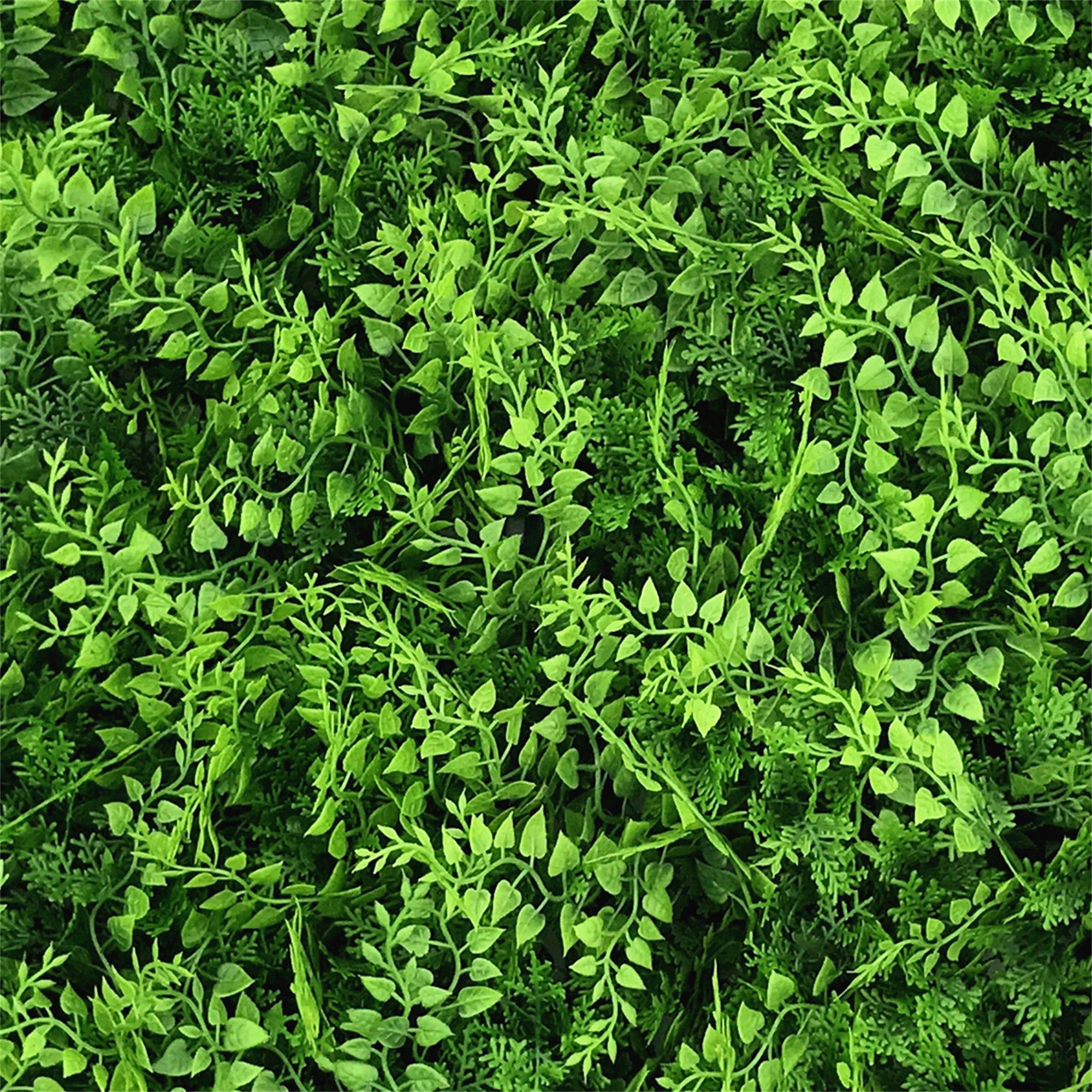 Deluxe Artificial Green Fern Wall Panel 1m x 1m Flexible – Verti Green