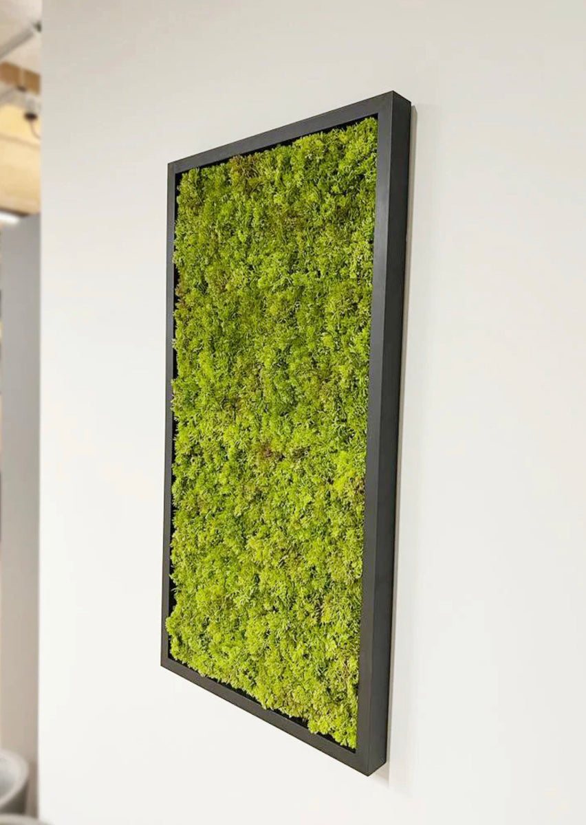 Artificial Reindeer Moss Panel Fire Retardant Flexible – Verti Green